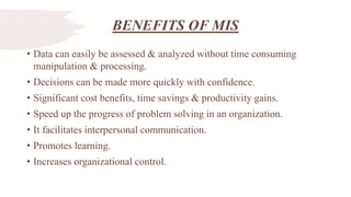 Management information system | PPTX