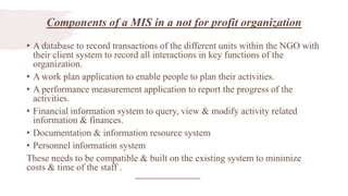 Management information system | PPTX