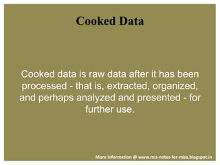 Management information system introduction-module 1 | PPTX