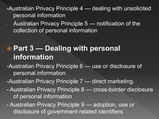 Management Information System (Privacy Law) | PPTX