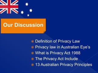 Management Information System (Privacy Law) | PPTX