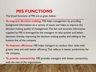 MANAGEMENT INFORMATION SYSTEM type of information systems 1.pptx