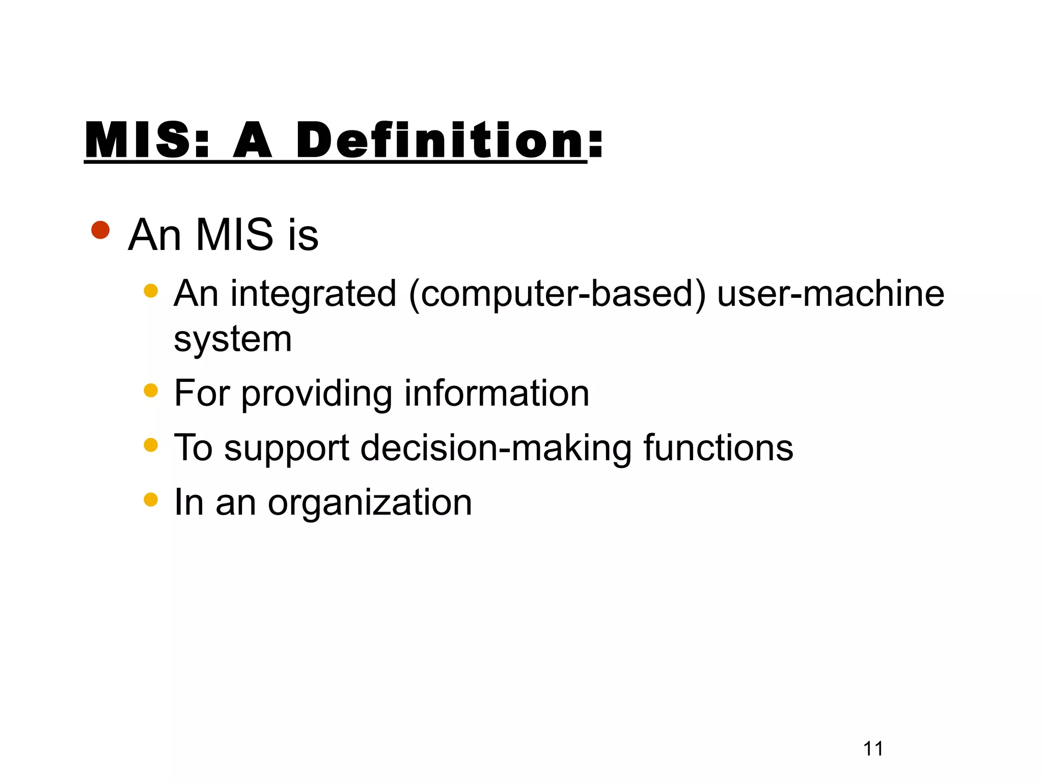 Management information system | PPT