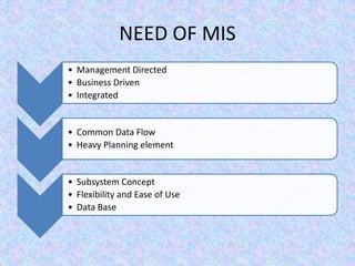 Management information system and control | PPTX