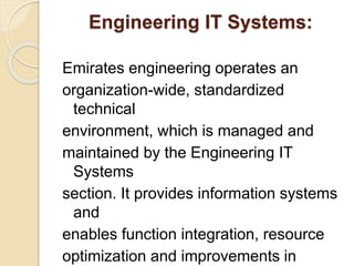Management information system in emirates airlines | PPTX