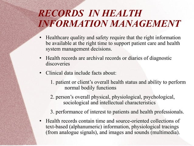 Management information system in health care | PPT | Operating Systems ...