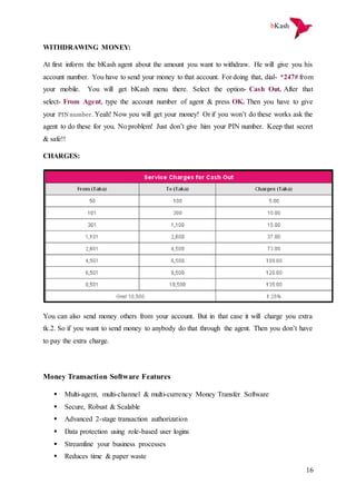 Management Information System on bkash | DOCX