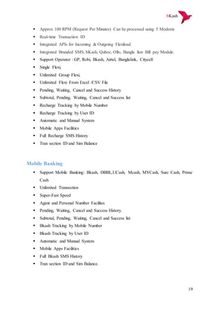 Management Information System on bkash | DOCX