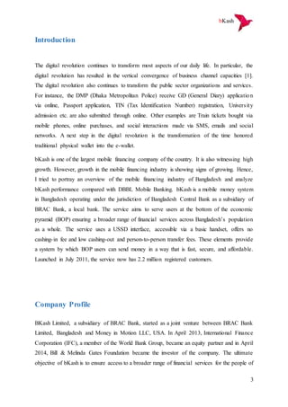 Management Information System on bkash | DOCX