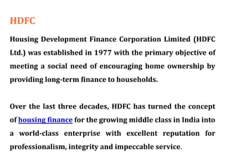 Management information system on hdfc | PPTX