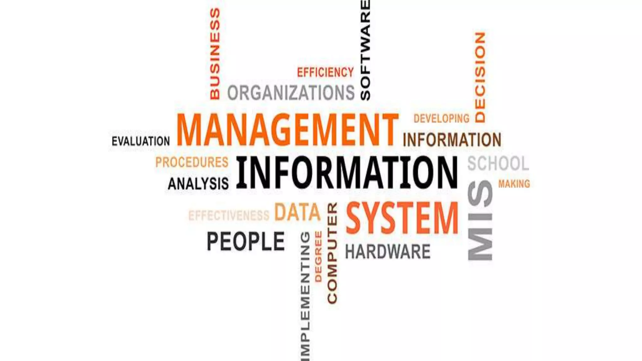 Management information system presentation | PPTX