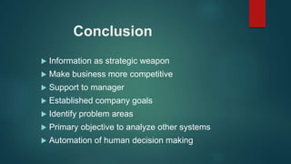 Management information system presentation | PPT