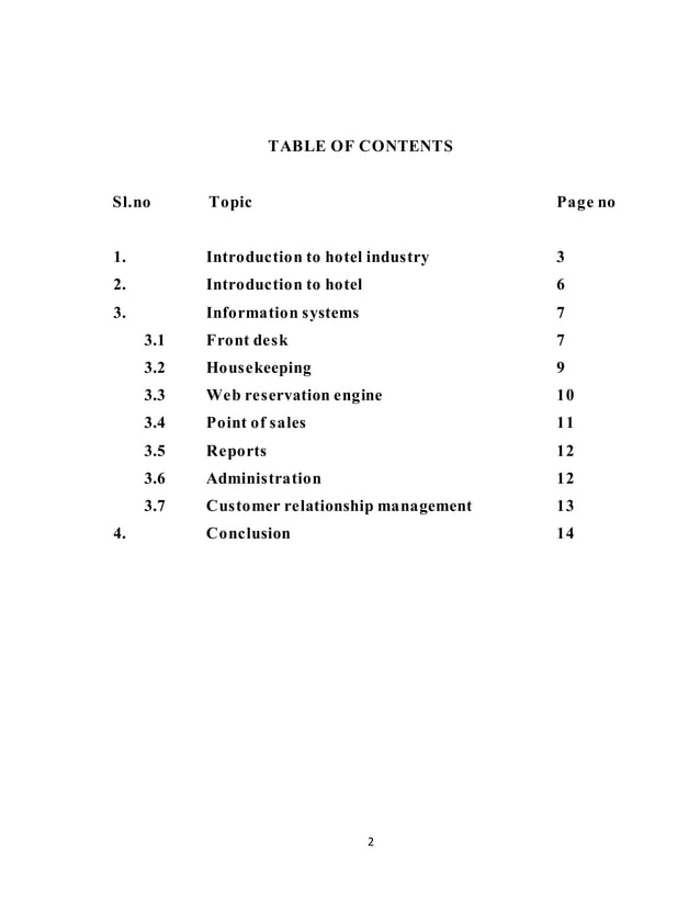 “Hotel management information system” | DOCX