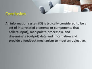 Management information systems | PPT