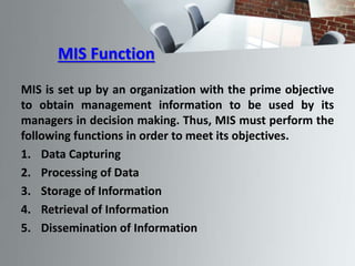 Management information systems | PPT