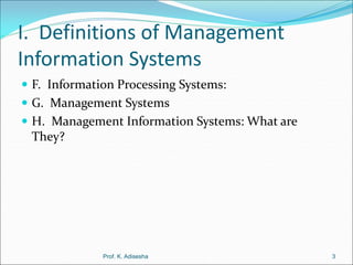 Management information systems | PDF