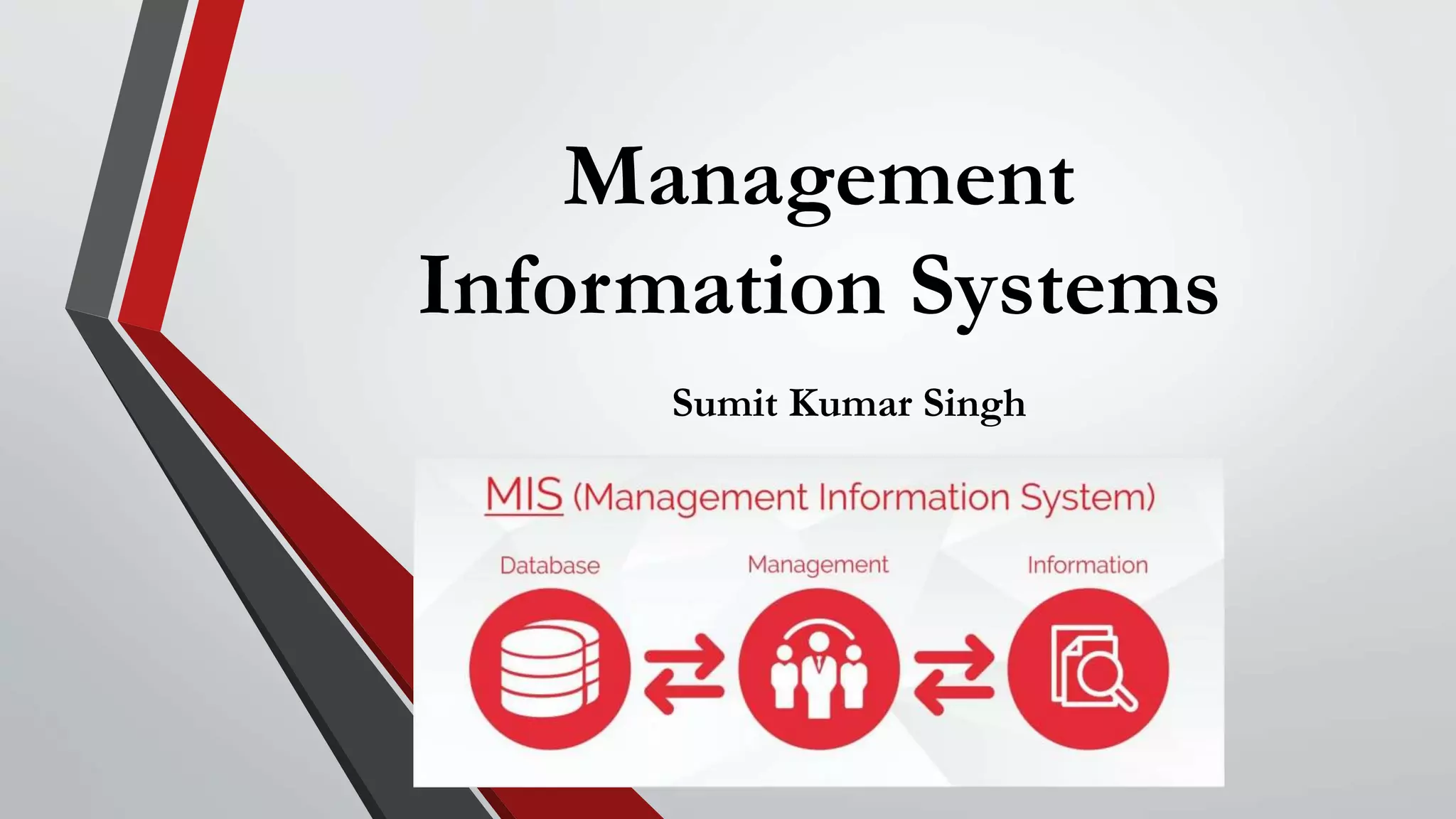 Management information systems | PPTX