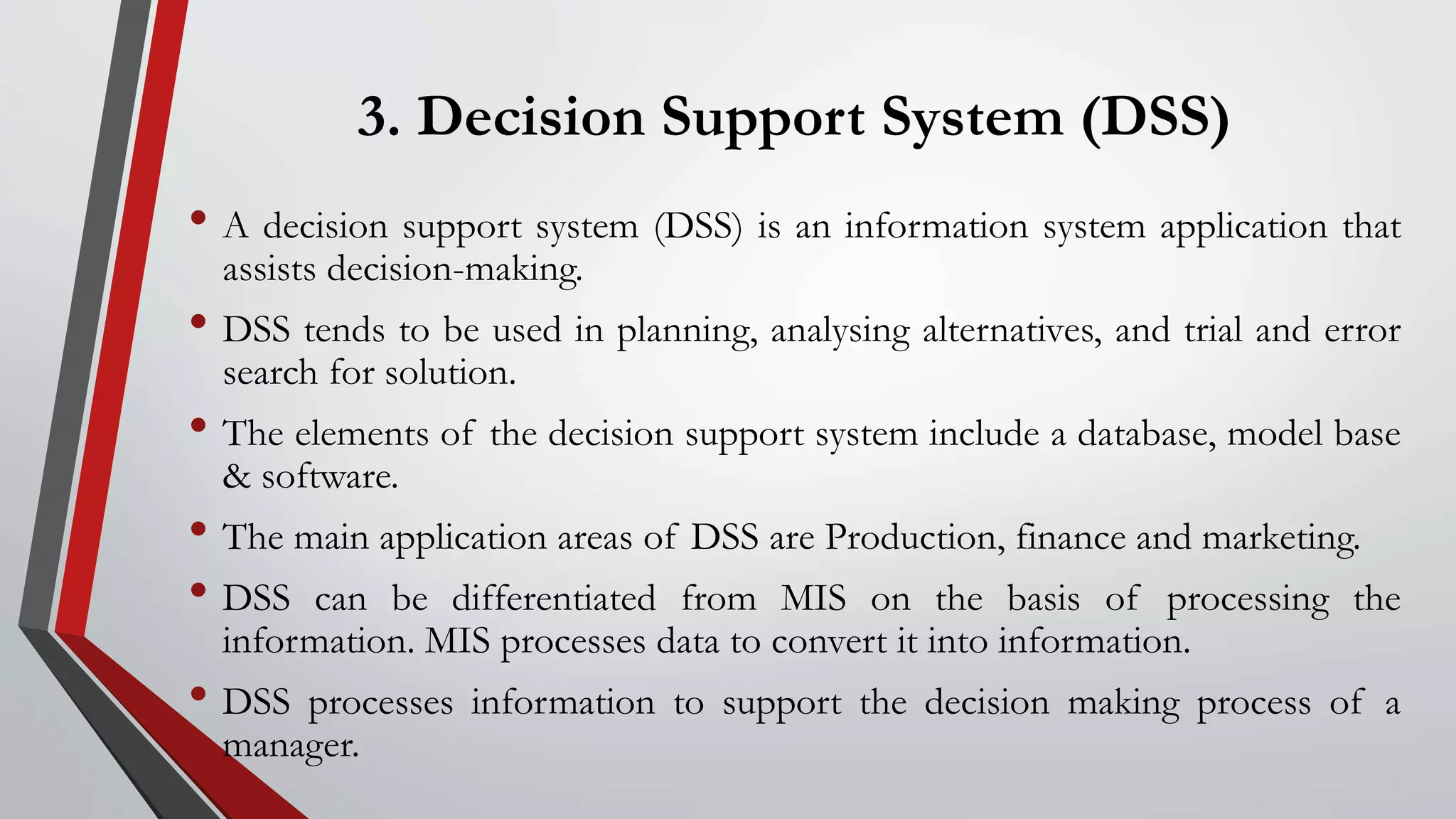Management information systems | PPTX