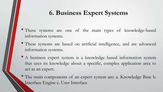 Management information systems | PPTX