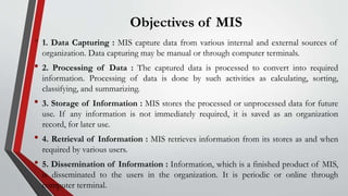 Management information systems | PPTX