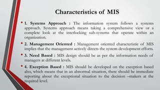 Management information systems | PPT