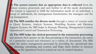 Management information systems | PPTX