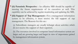 Management information systems | PPTX