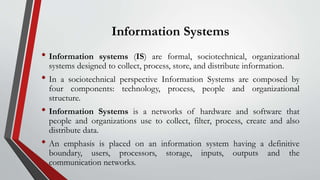 Management information systems | PPTX