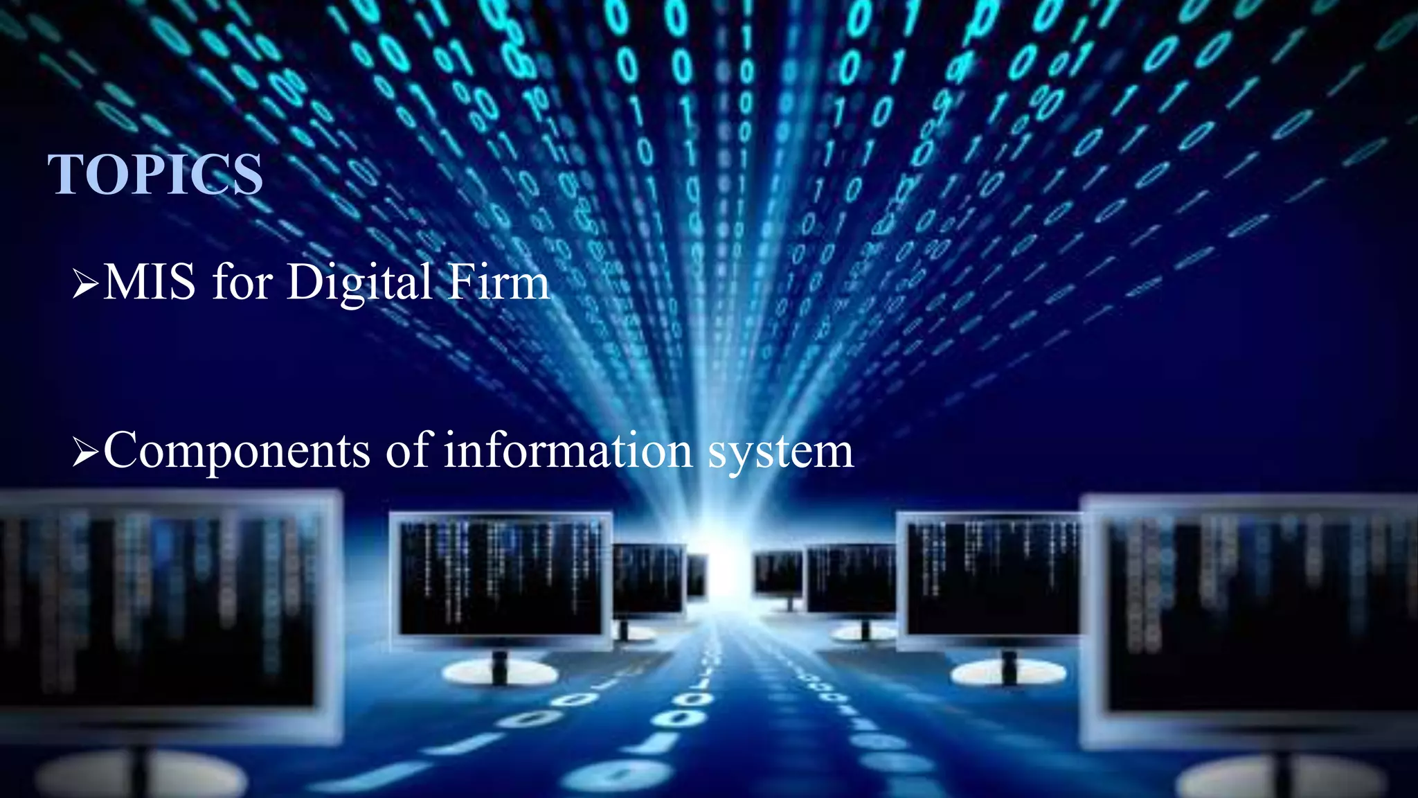 Management information systems and cyber | PPTX