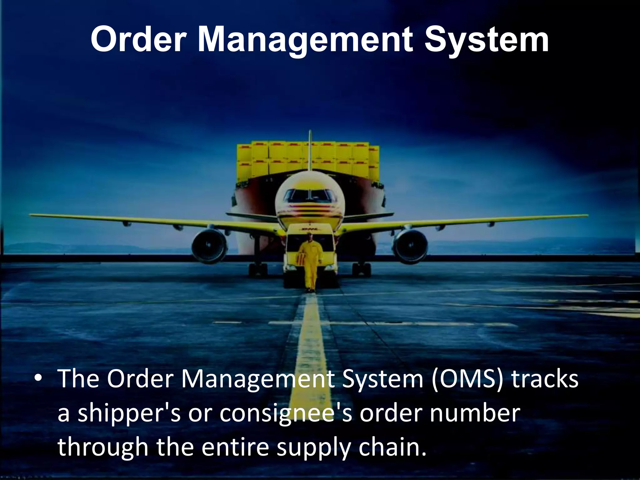 Management information systems in DHL | PPTX