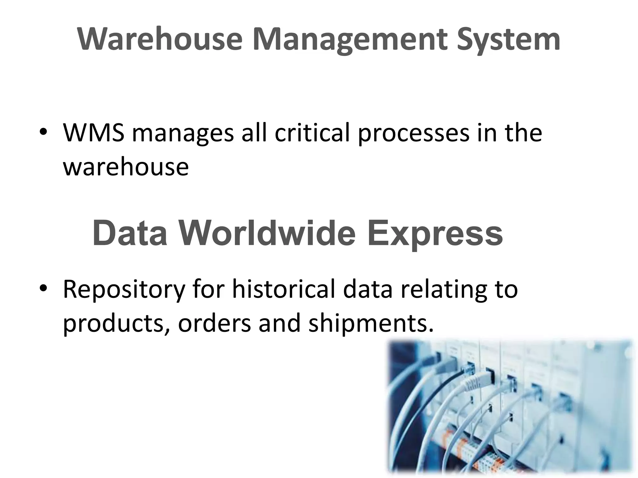 Management information systems in DHL | PPTX