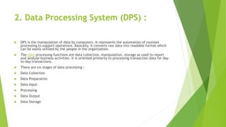 Management Information System(UNIT 1).pptx | Operating Systems | Computer Software and Applications