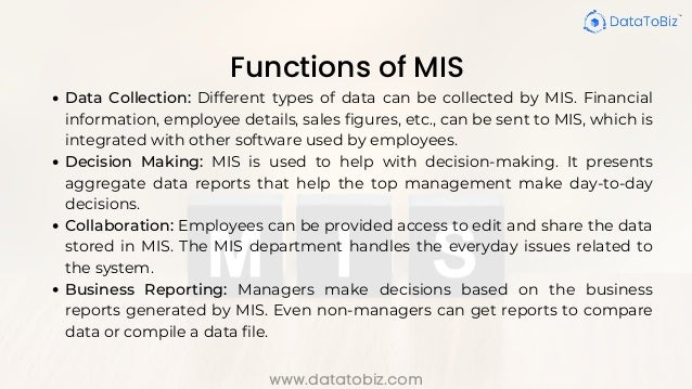 Management Information System vs. Business Intelligence | PDF