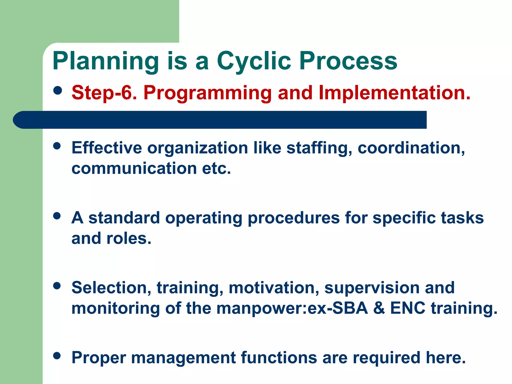 Management in Health | PPT