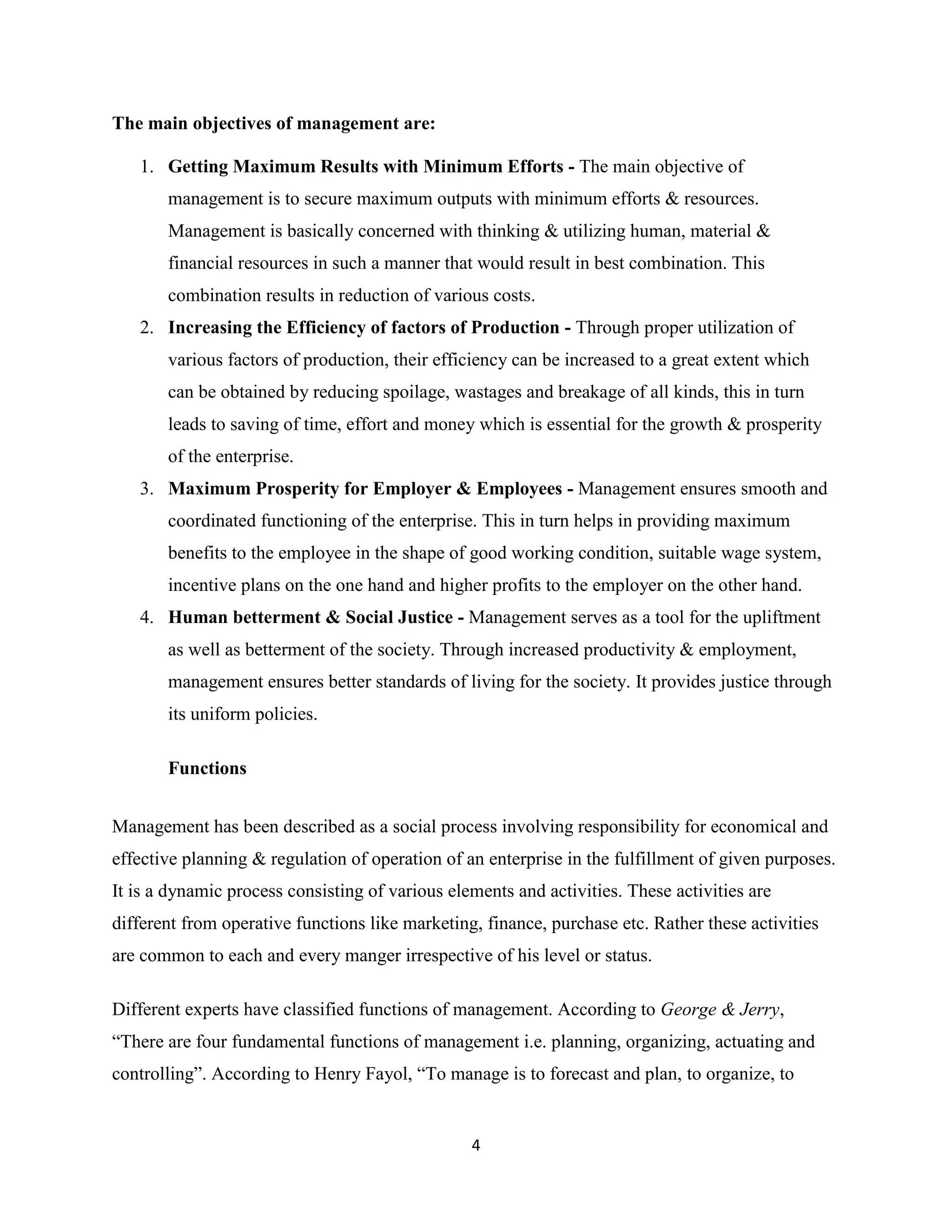 Management is a universal phenomenon | DOCX