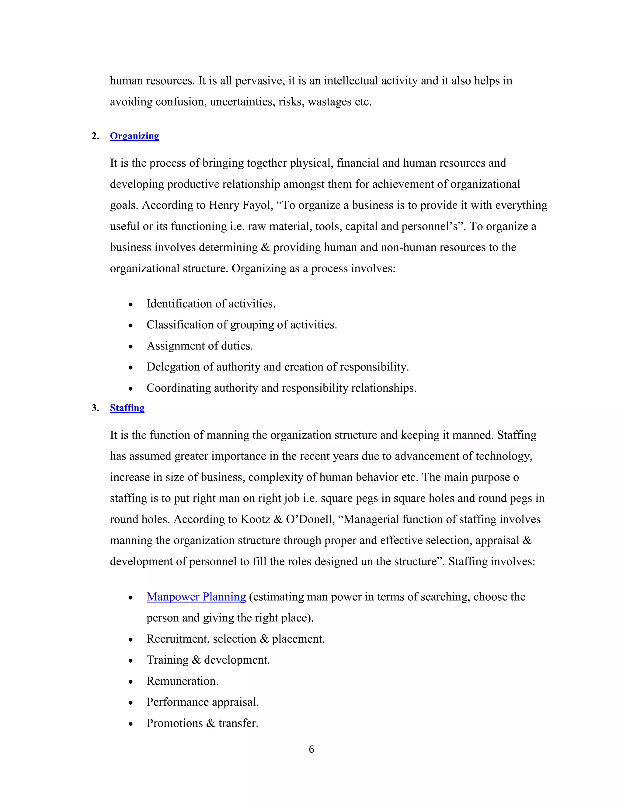 Management is a universal phenomenon | DOCX