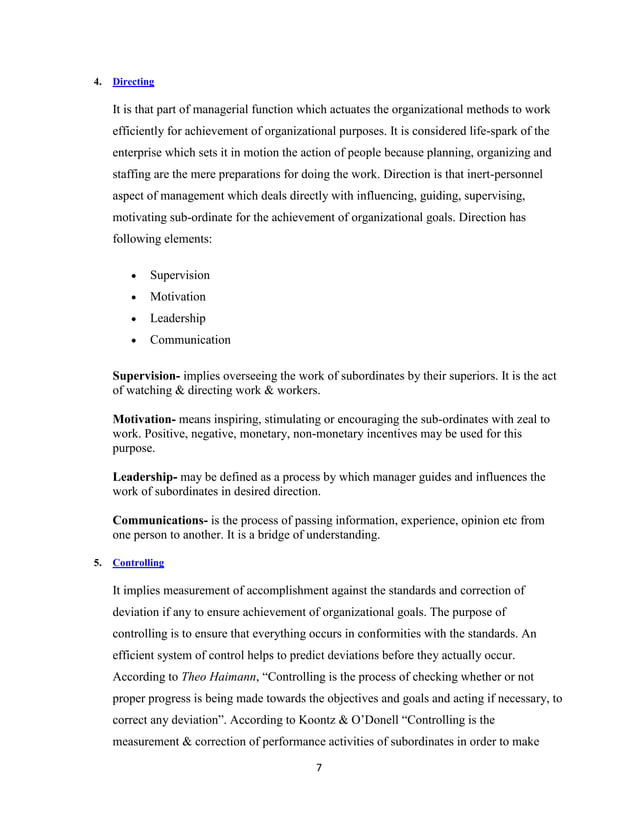 Management is a universal phenomenon | PDF