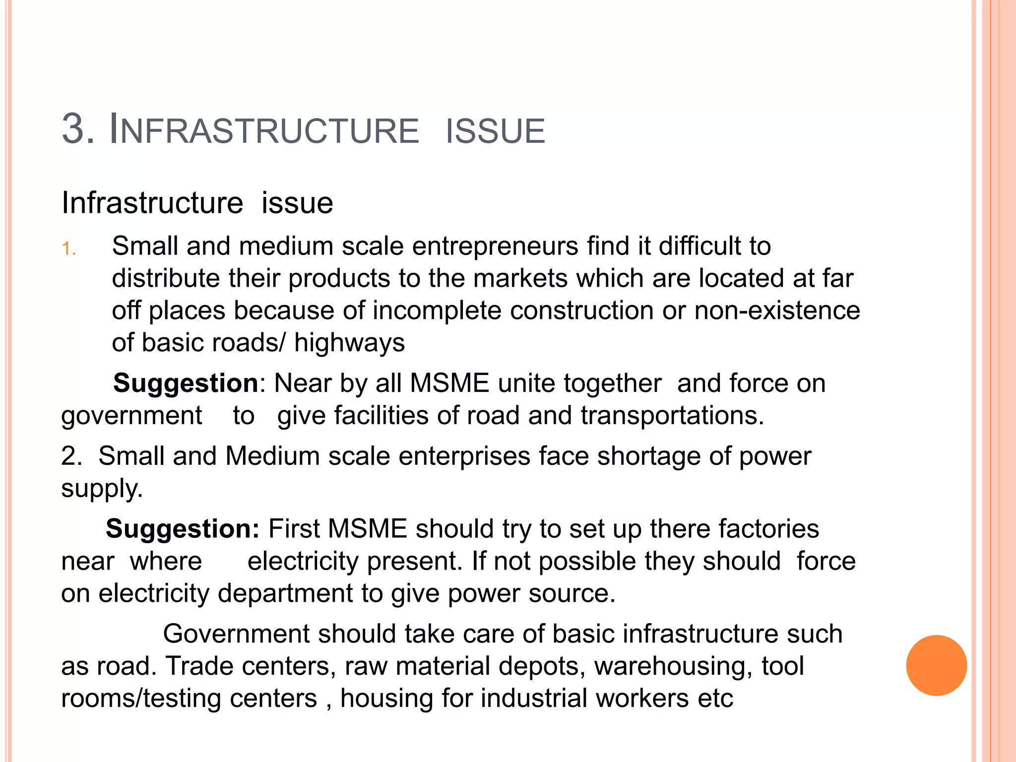 Management issues in msme | PPTX