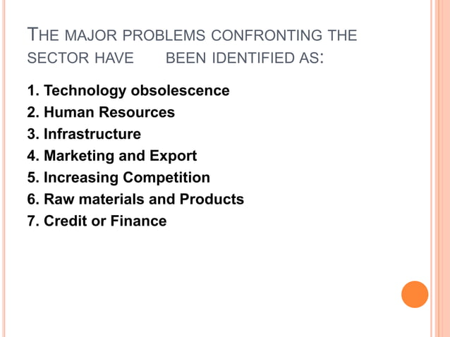 Management issues in msme | PPTX | Small and Medium-sized Business ...