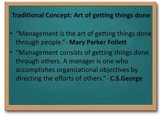 Management & its functions | PPT | Free Download