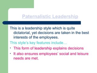 Management & leadership | PPT | Executive Leadership & Management ...
