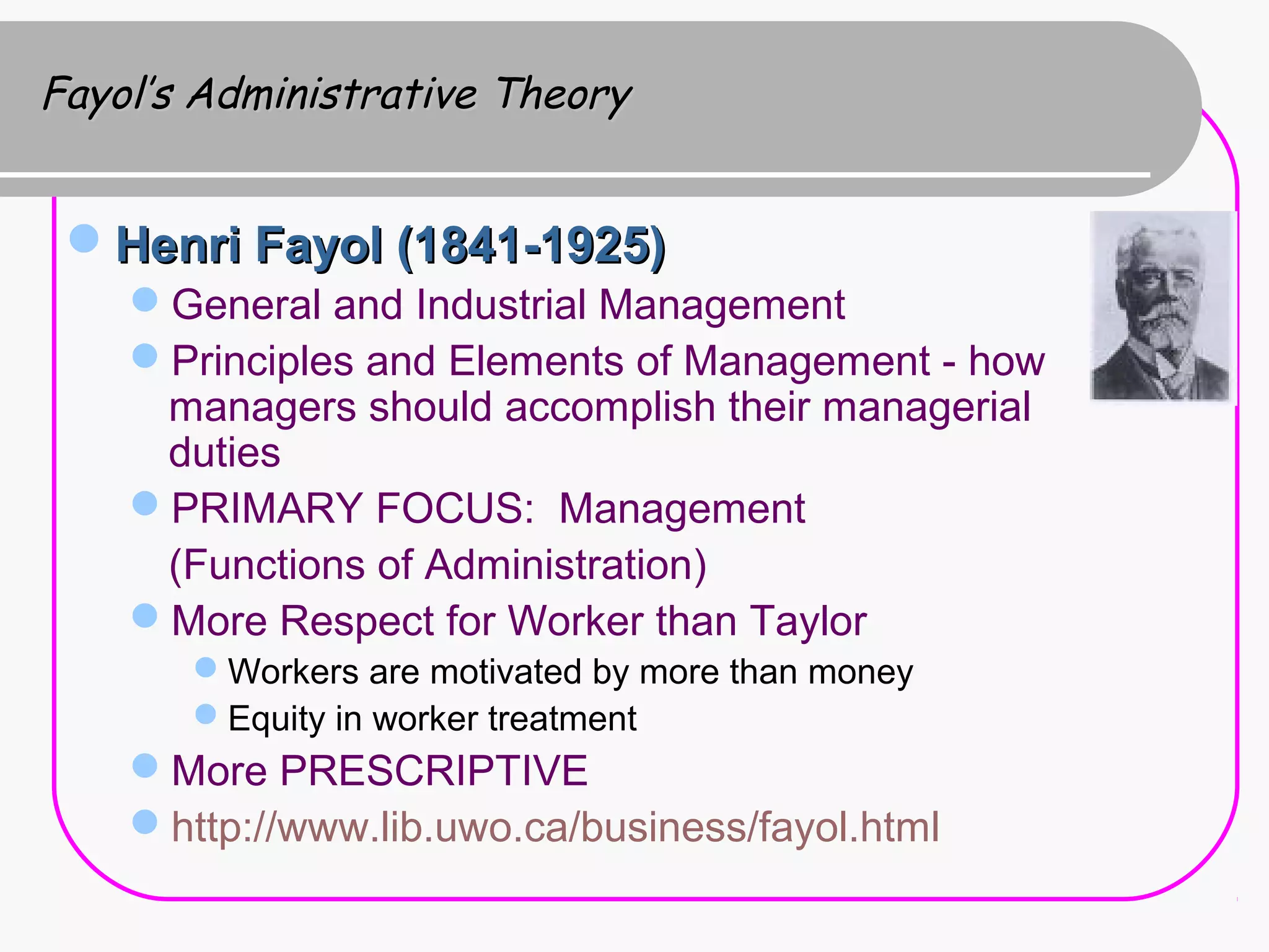 Management learning classical approaches | PPT