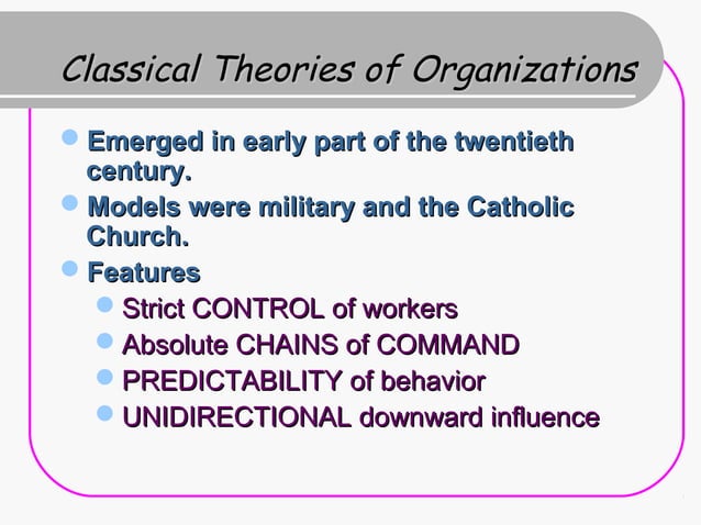 Management learning classical approaches | PPT | Business ...