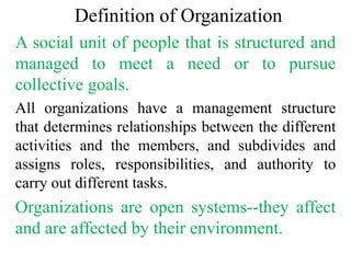 organization | PPT