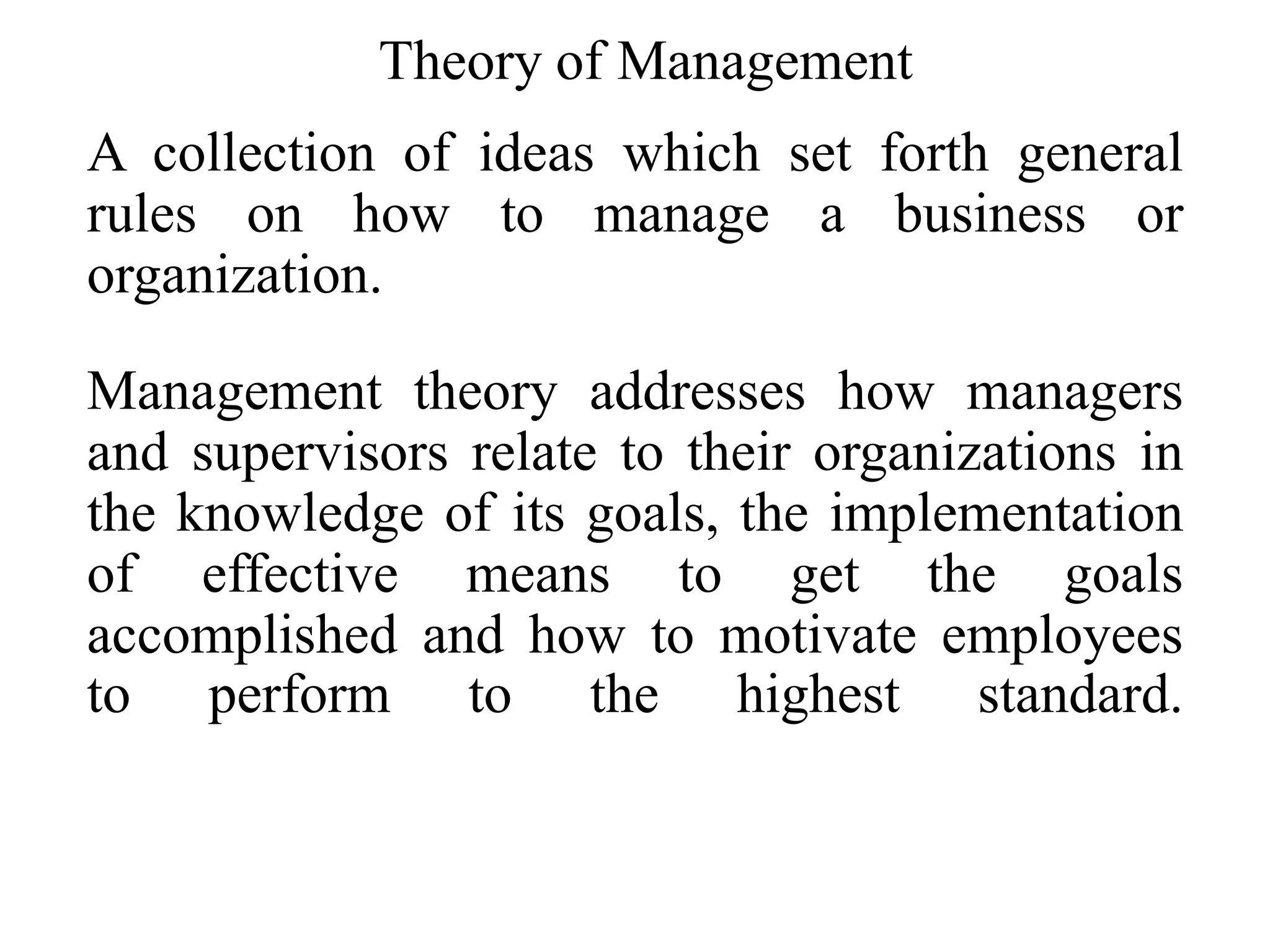 principle of management | PPT