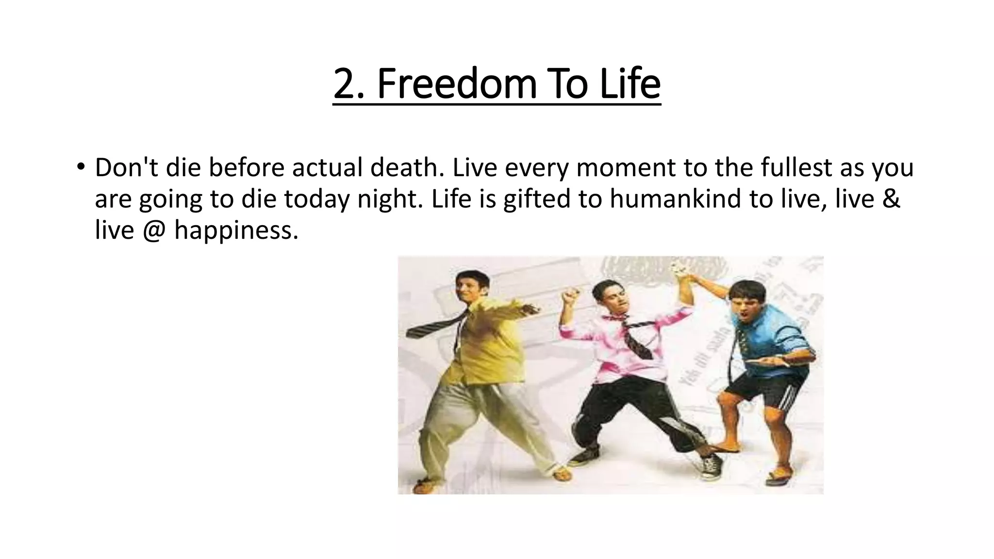 Management Lesson from 3 idiots Movie | PPTX