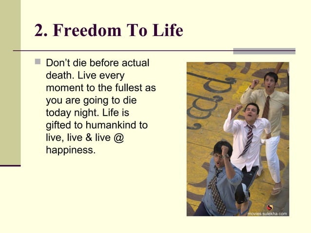 Management lessons from 3 idiots | PPT | Education