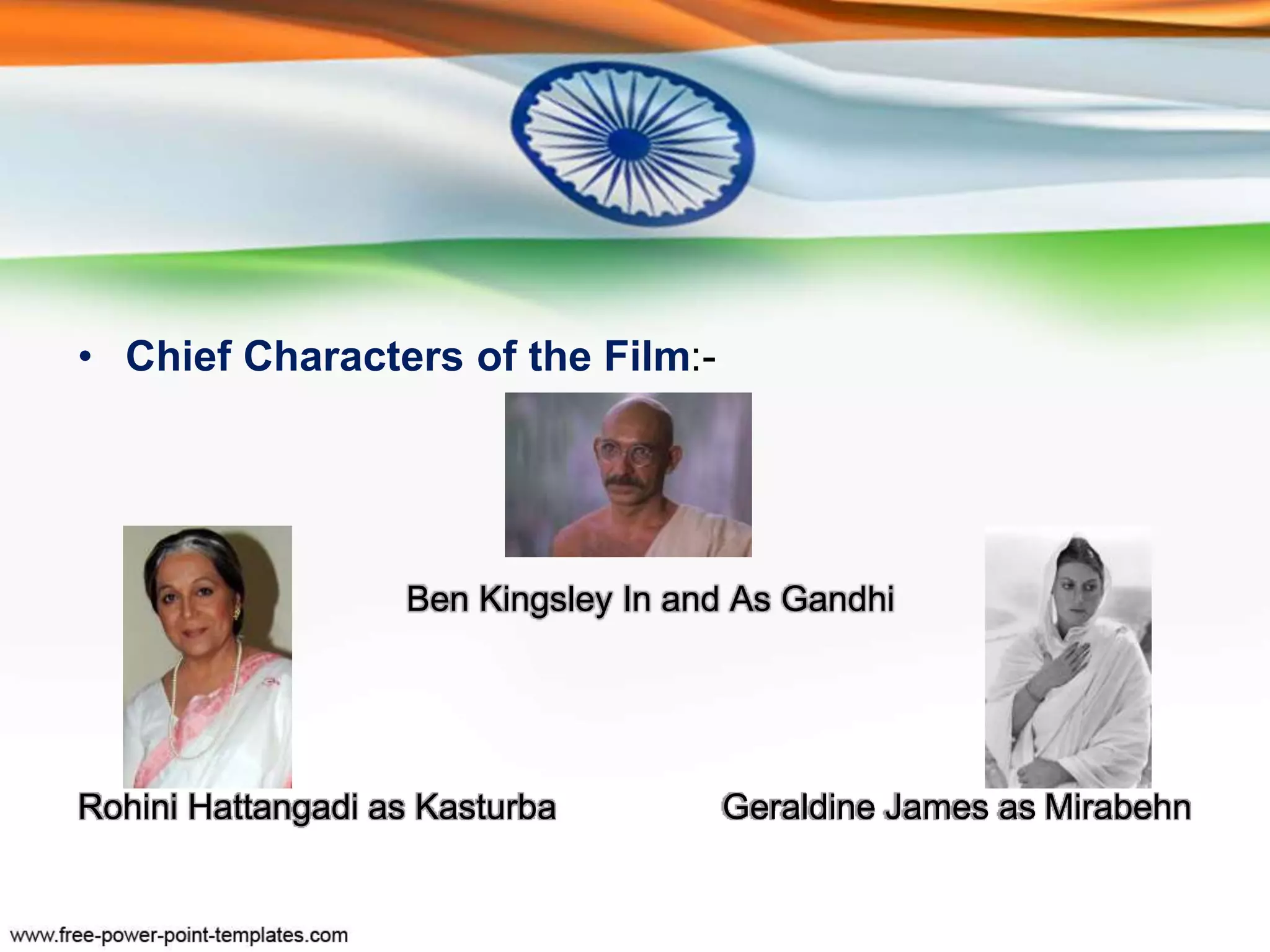 Management lessons learned from the movie gandhi(1982) | PPTX