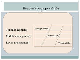 Management level and skills | PPTX