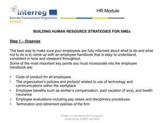 Module 4.3 - Human Resources management | PPTX